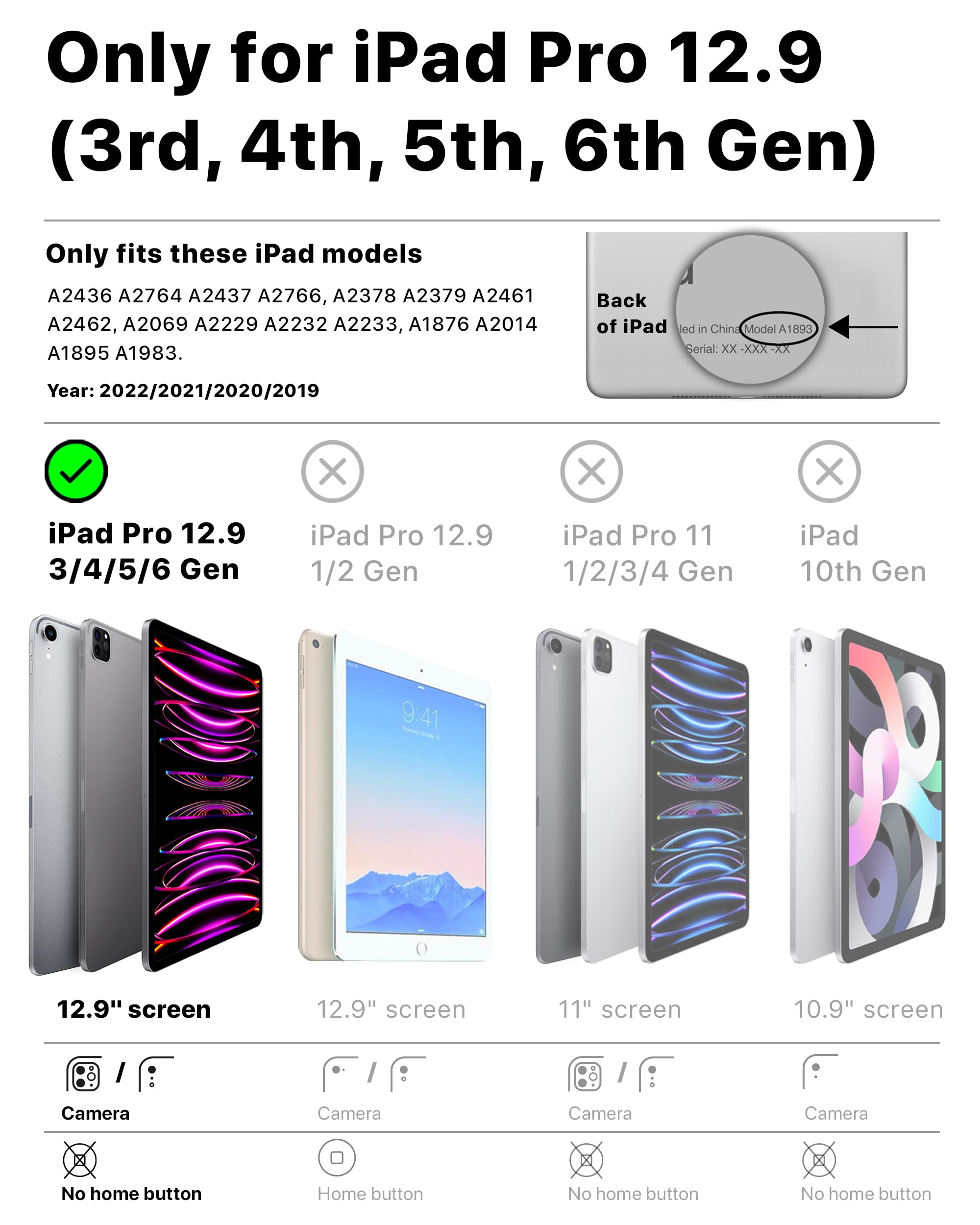 Official Cooper Dynamo iPad Pro 12.9 Case Kids | Child Proof Case | iPad Pro 12.9 Case 5th Generation, 6th Gen Apple iPad Pro 12.9 Case 2022, iPad Pro 12.9 Case 3rd Generation/4th, iPad 12.9 Pro Case