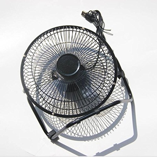 NUZAMAS 5.2W 6V Solar Panel Powered Large 8 Inch Fan for Camping Caravan Yacht Greenhouse Dog House Chicken House Ventilator