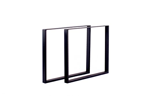 Powdercoated Tube Steel Desk/Dining Table Legs-Choose Your Height and Width