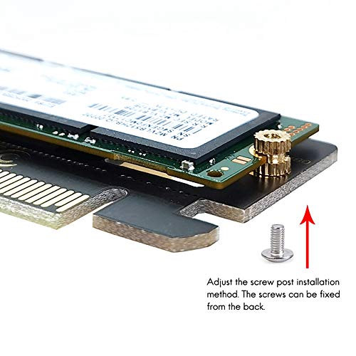 OWLEEN Expansion Card M.2 NVME SSD to PCIE 3.0 X16/X8/X4 Desktop SSD Adapter Card Support 2230 2242 2260 2280 Size SSD