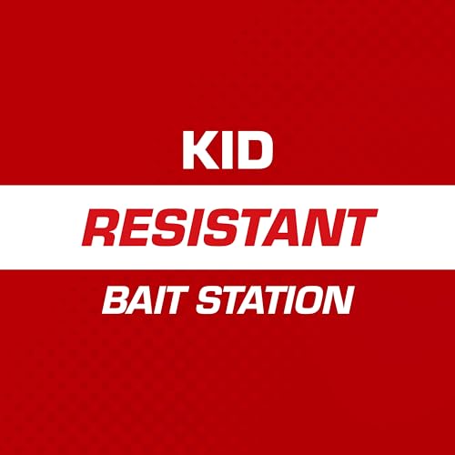 Tomcat Mouse Killer Child Resistant, Disposable Station (4 Disposable Traps)