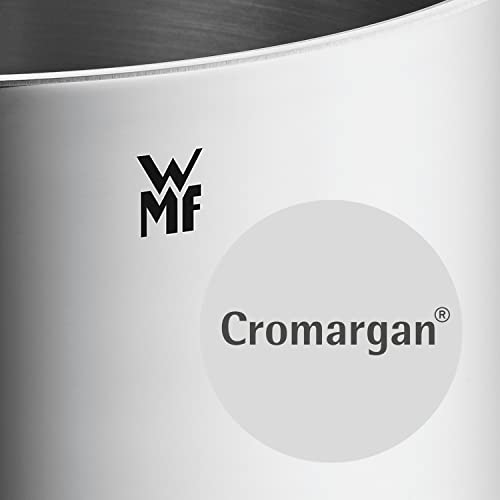 WMF sauce pan Ø 16 cm approx. 1,4l Function 4 Inside scaling lid - pour off or decant liquids without spilling to keep your dishes and cooker clean. Made in Germany hollow side handles glass lid Cromargan stainless steel brushed suitable for all stove top