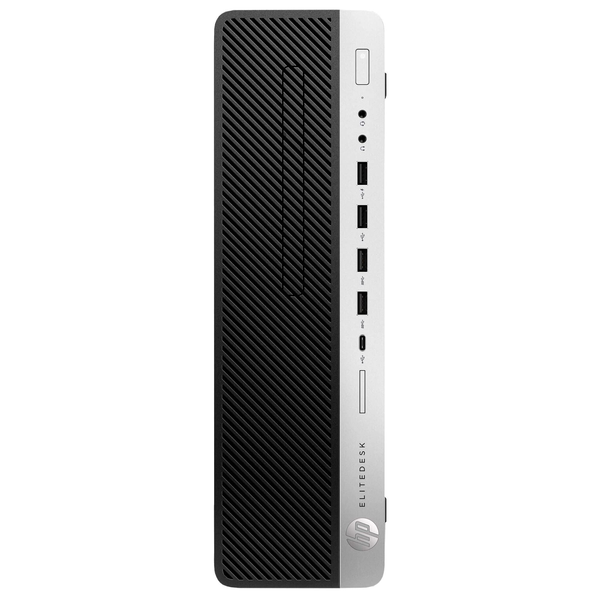 HP EliteDesk 800G4 Desktop Computer | Hexa Core Intel i5 (3.2) | 8GB DDR4 RAM | 500GB SSD Solid State | Windows 11 Professional | Home or Office PC (Renewed)