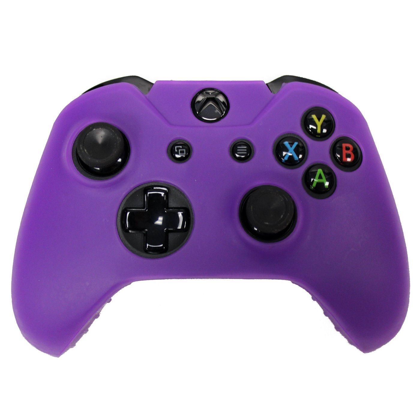 HDE Controller Protective Case for Xbox One Controllers - 4 Pack Soft Anti-Slip Silicone Controller Cover Skins (Blue, Red, Purple, Pink)