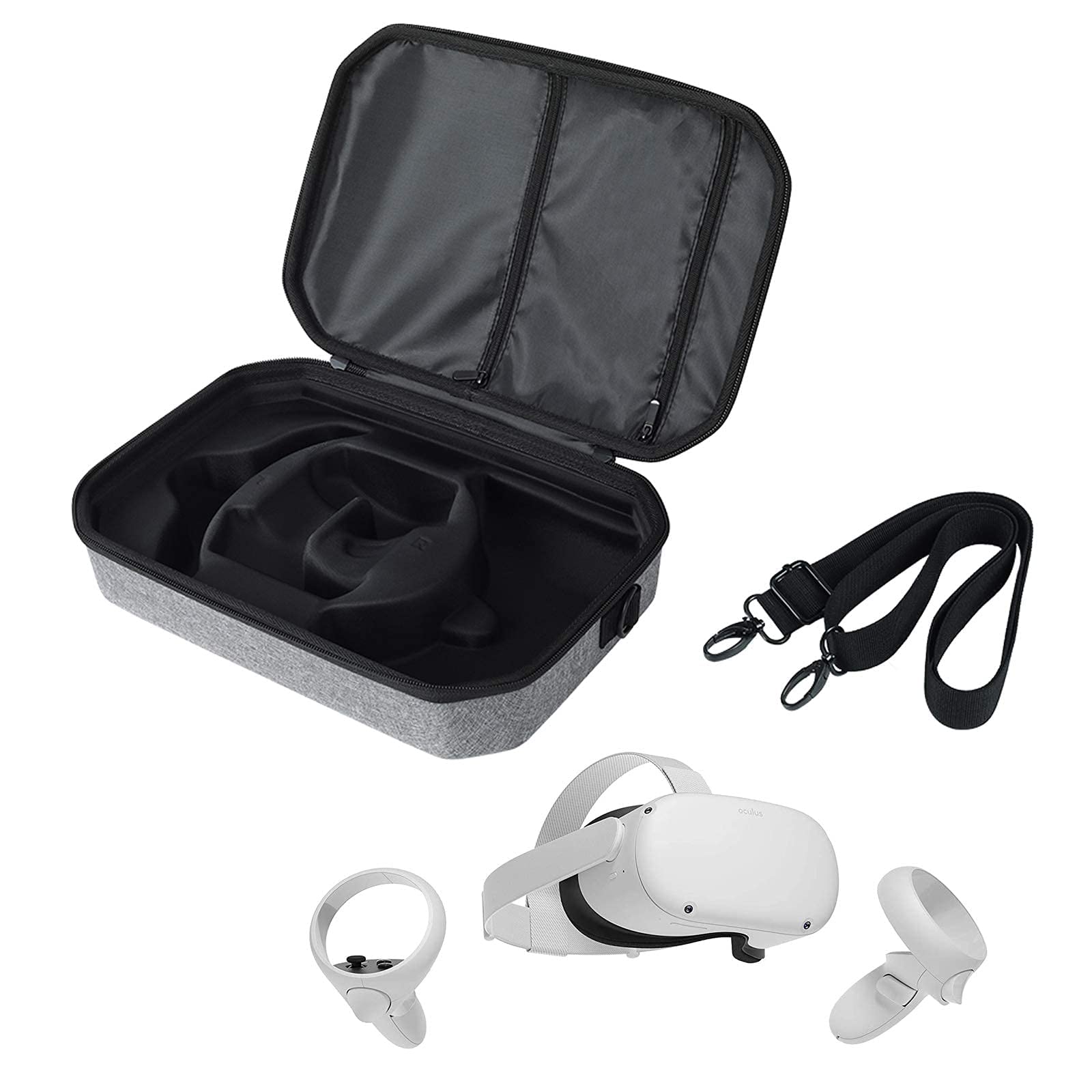 HONGC Case for Oculus Quest 2-VR Shoulder Bags,Oculus Quest & Accessories Travel Bag Storage Box