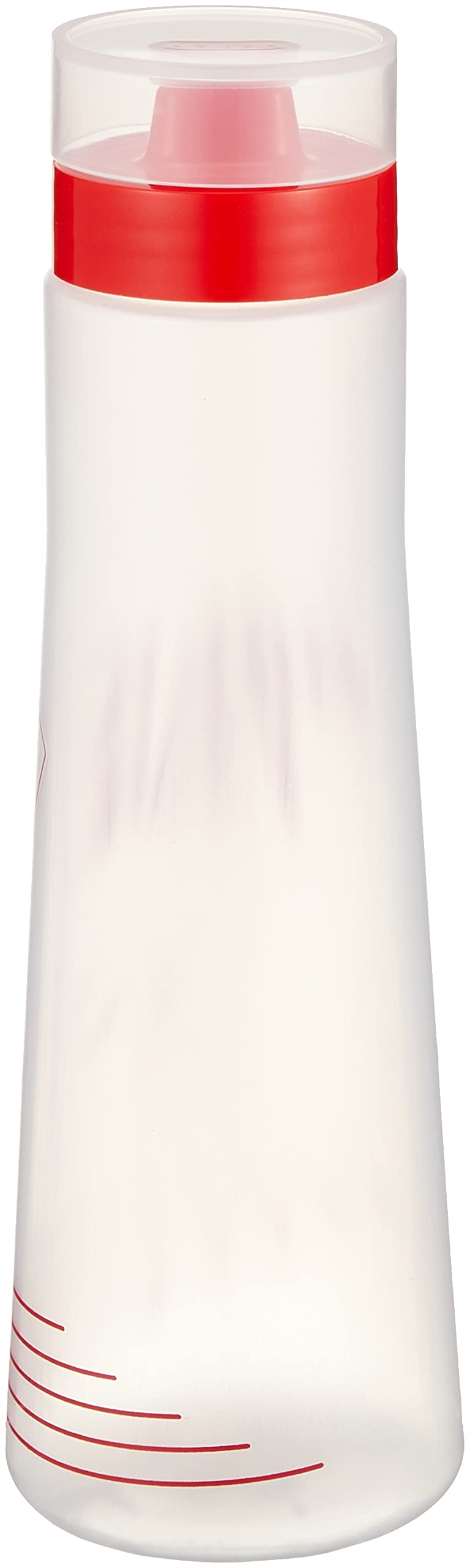 遠藤商事 Endoshoji BDI405 Magic Five Condiment Container, Commercial Use, 6.8 fl oz (200 cc), Red, Made in Japan