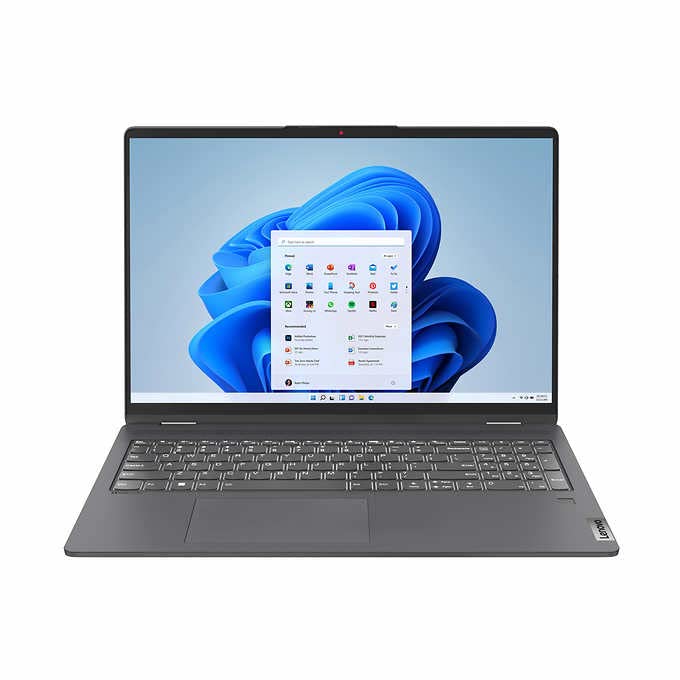 Lenovo Thin and Light Flex 5 16" 2-in-1 WQXGA (2560 x 1600) 16:10 Touchscreen Laptop - 12th Gen Intel Core i7-1255U (10-core) - Windows 11, Backlit KB, WiFi 6, w/Mouse Pad (16GB RAM | 512GB PCIe SSD)