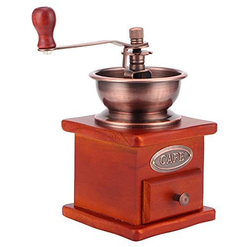 QANYEGN Coffee Grinder, Washable Mini Hand Crank Coffee Bean Grinding, Manual Grinder Machine for Home Office
