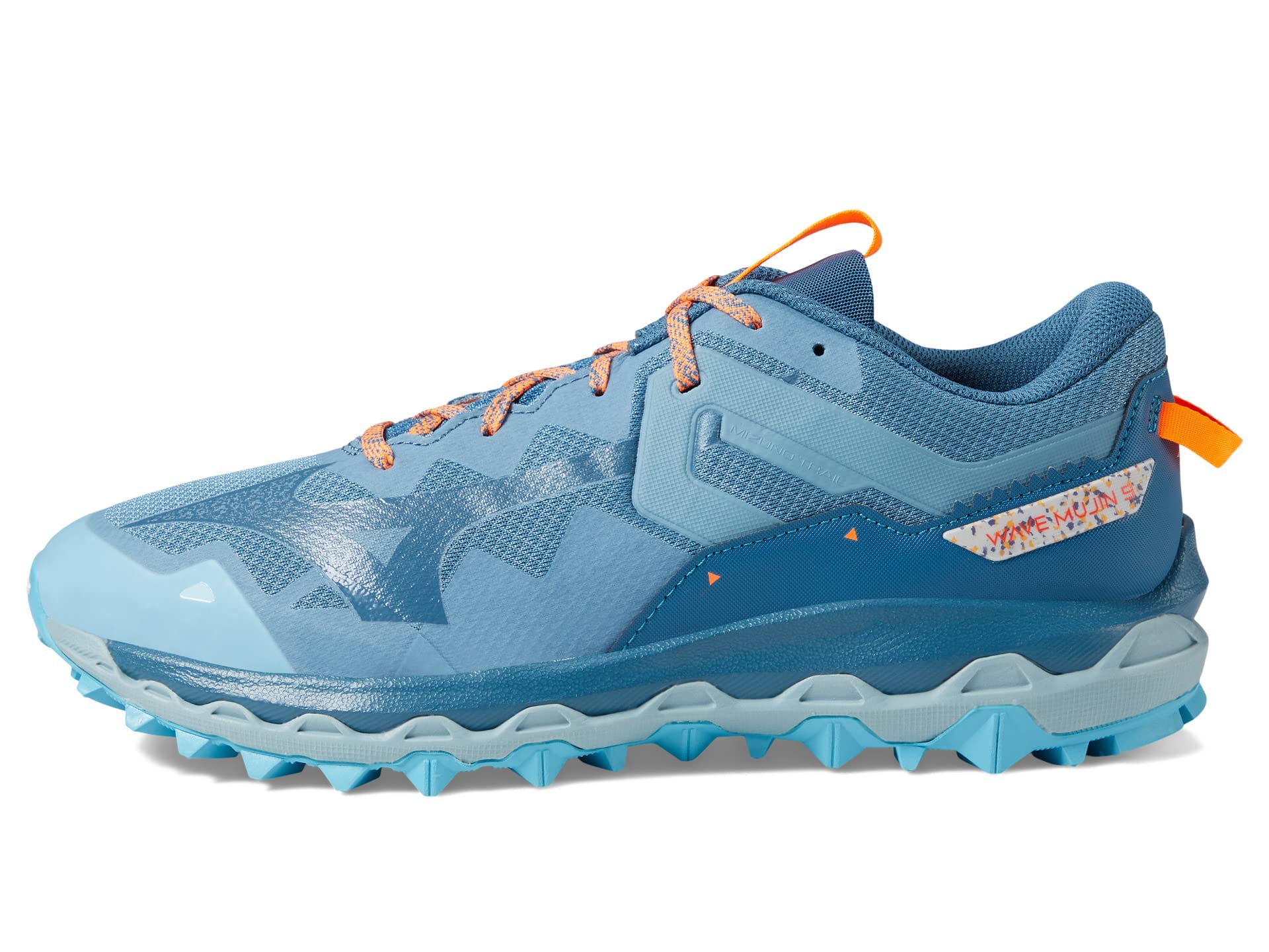 Mizuno Men's Wave Mujin 9 Running Shoe, Provincial Blue/Baby Blue, 9
