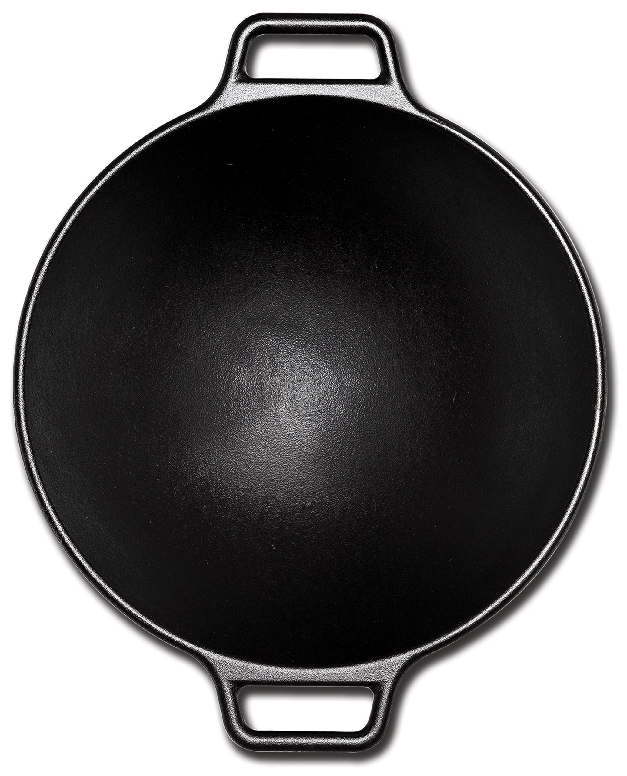 Lodge 14 Inch Cast Iron Wok 15 Inch Cast Iron Skillet