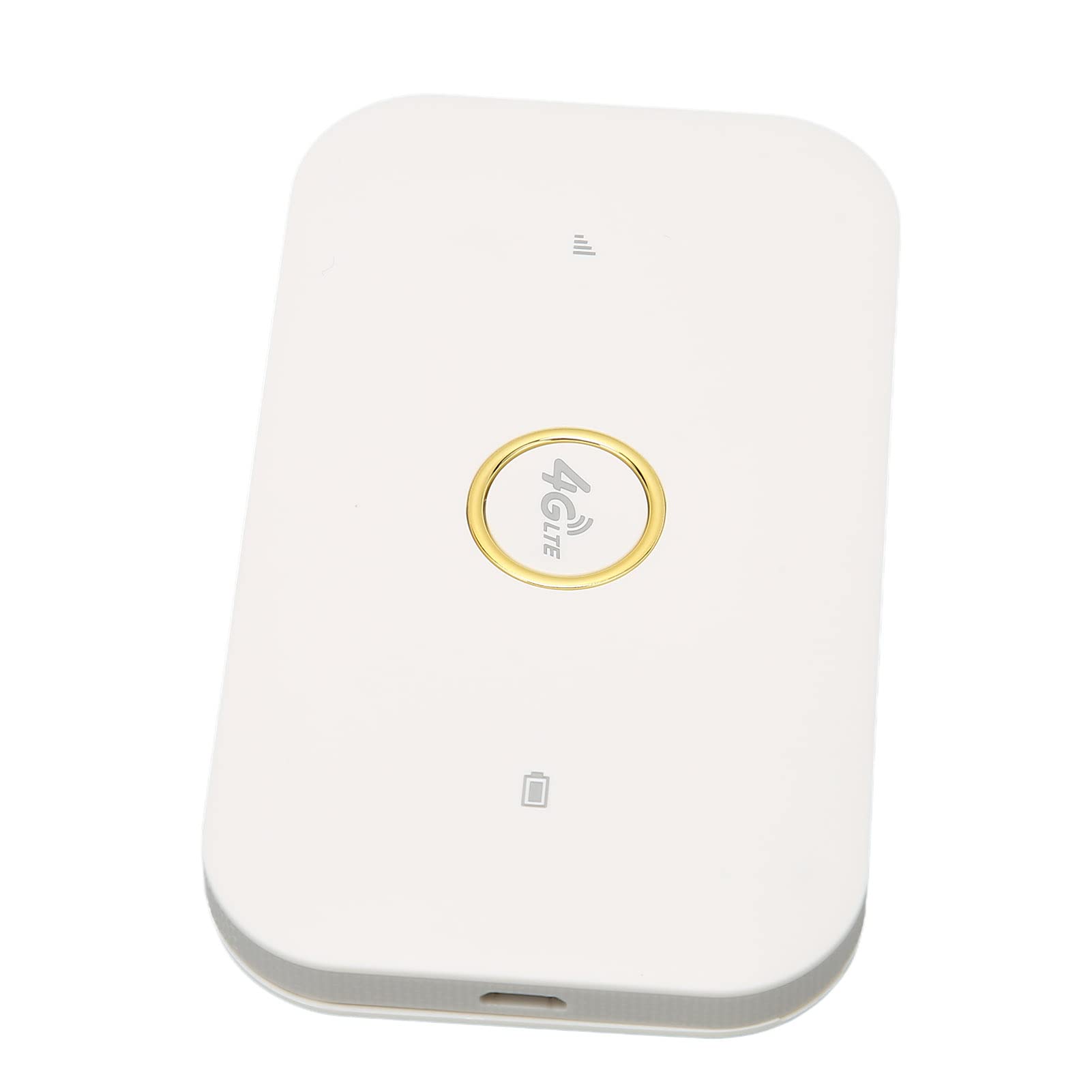 PUSOKEI 150Mbps 4G LTE Mobile Hotspot, LTE Wireless Internet Router Up to 12 Users, Wireless Pocket WiFi Device with SIM Card Slot for Home or Travel (White)