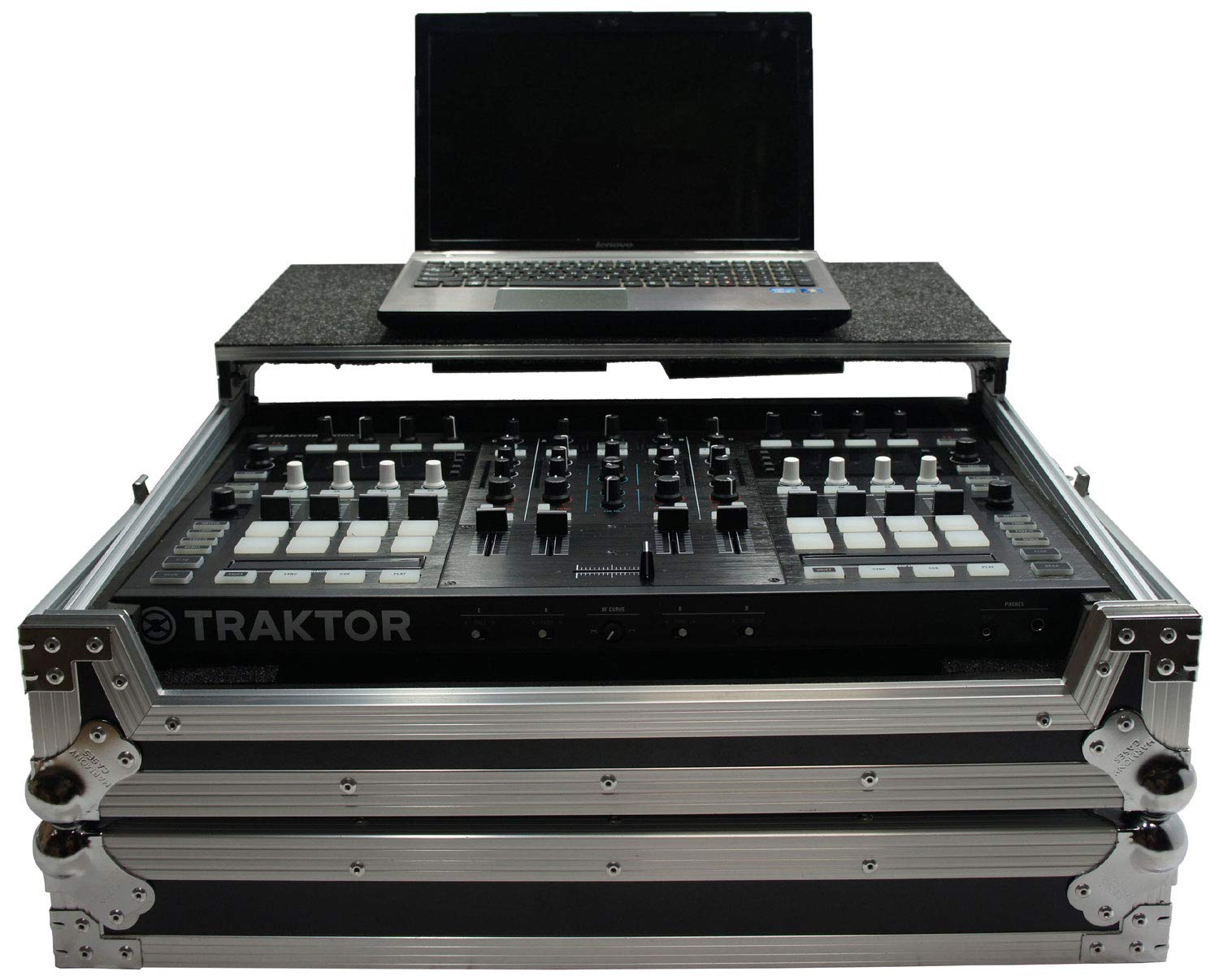 Harmony Audio HCTKS8LT Flight Glide Laptop Stand Custom Case Compatible with Traktor Kontrol S8