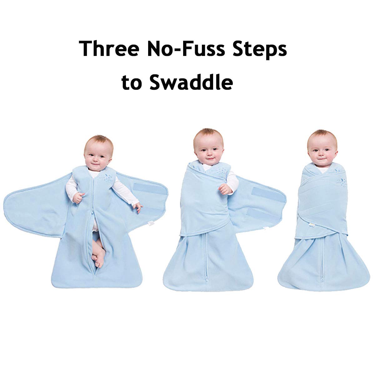 HALO 100% Cotton Muslin Sleepsack Swaddle Wearable Blanket, TOG 1.5, Circles Grey, Small, 3-6 Months