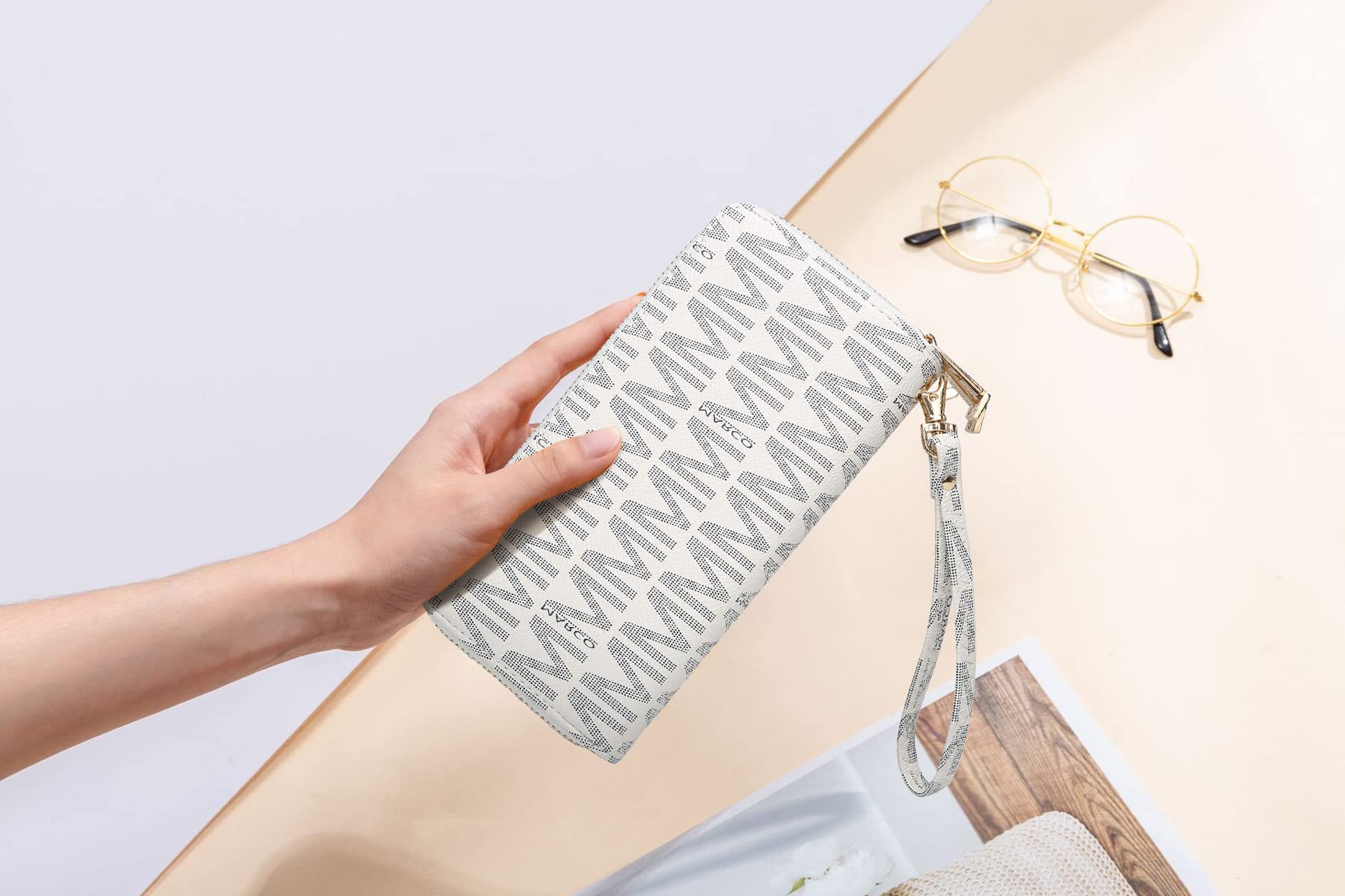 MKP Women Fashion Backpack Handbags with Matching Wallet