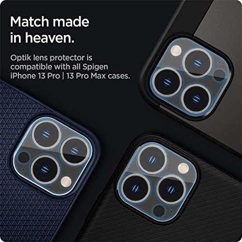 Spigen Camera Lens Screen Protector [GlasTR Optik] Designed for iPhone 13 Pro Max (2021) / iPhone 13 Pro (2021) - Clear [2 Pack]…
