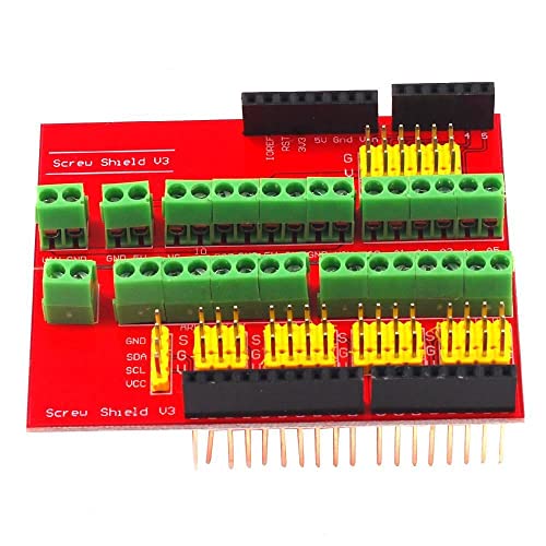 Screw Shield V1 Terminal V3 Expansion Board is Compatible Interactive Media Moudle for Arduino