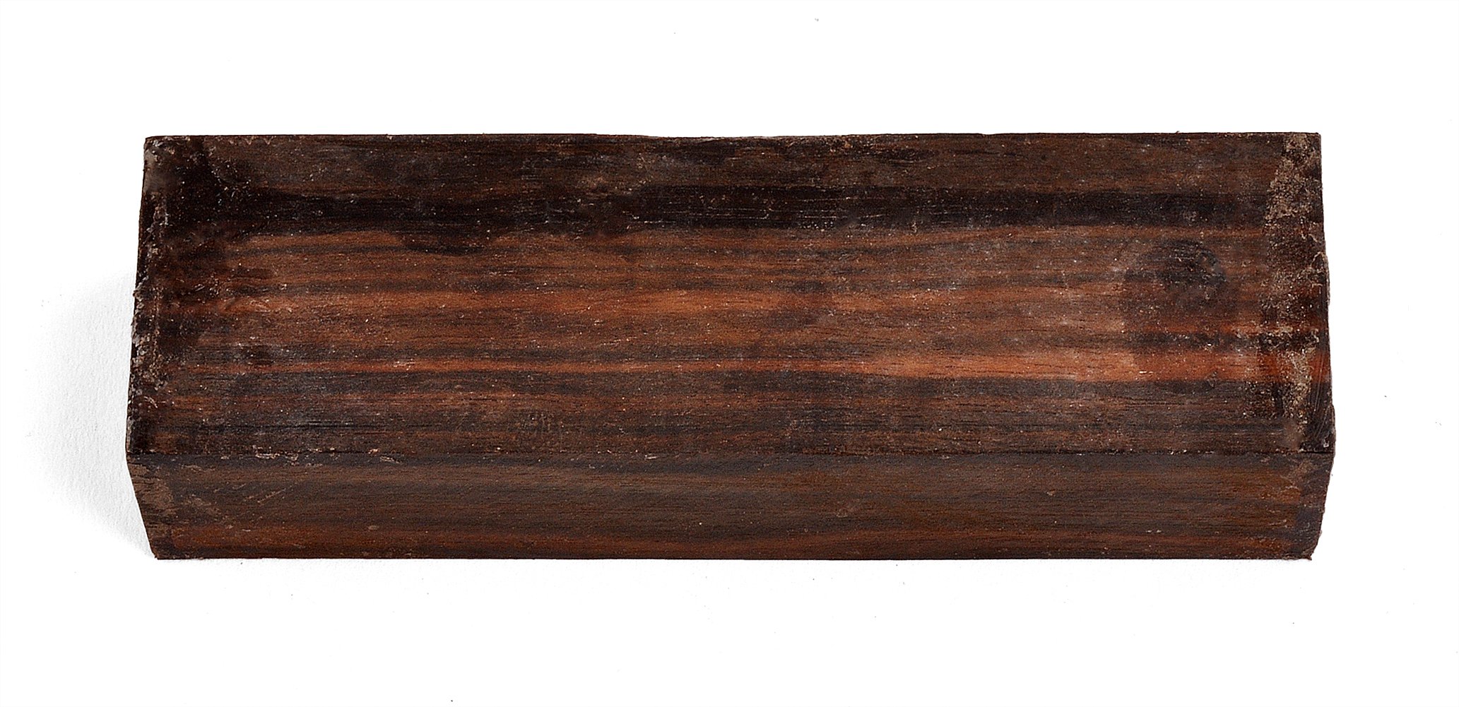 Macassar Ebony Wood Knife Handle BLOCK (Each Piece is Unique) 5" x 1-1/2" x 1"
