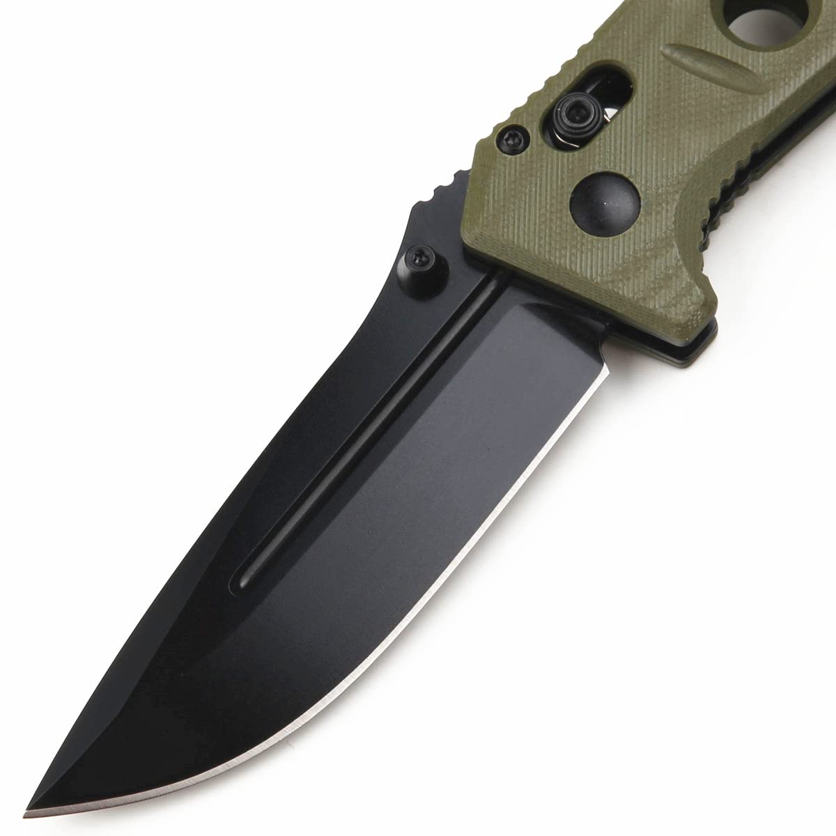 MNB Pocket folding knife hunting tactical knife G10 handle D2 steel blade EDC tool man's gift