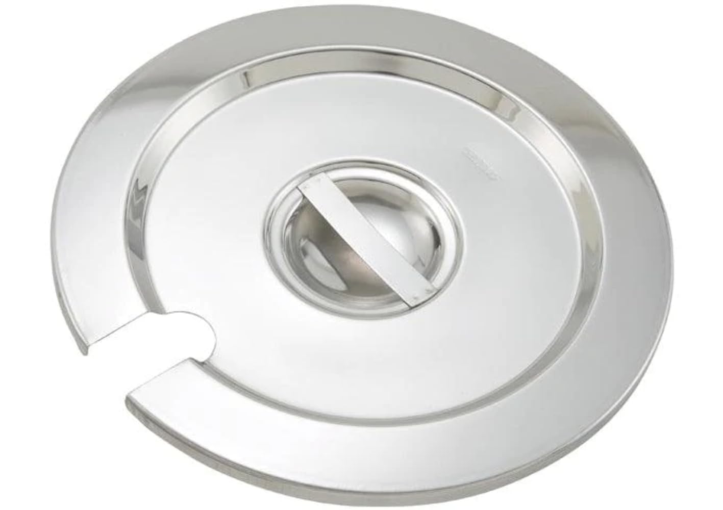 Winco Inset Cover, 4.0-Quart, Stainless Steel