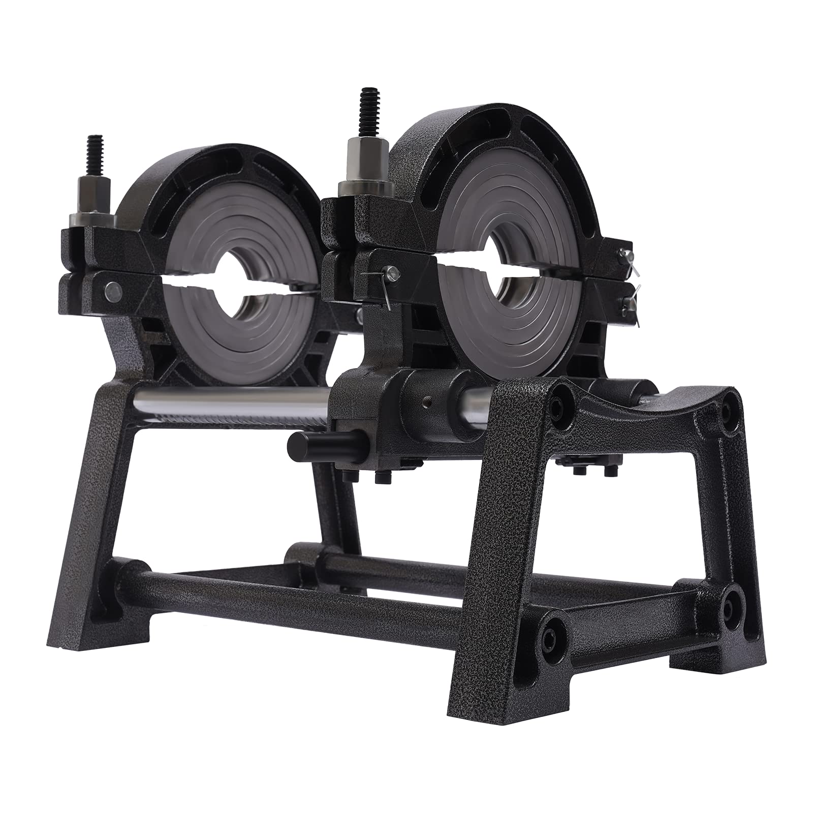 Pipe Butt Fusion Welder 2 Clamps 2.48-7.87'' Hand-Push Pipe Welder Pipe Welder Tube Butt Fusion Machine Hot Melt Solder for PE PP PB PVDF HDPE PVC (63-200)