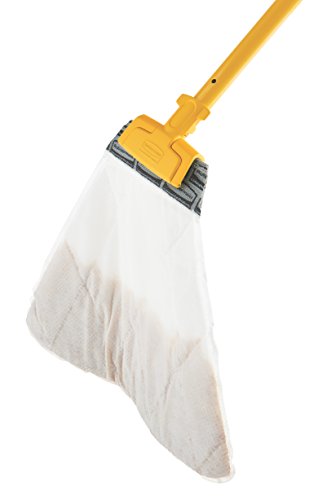 Rubbermaid Commercial Disposable, Highly Absorbant Spill Mop Pads for Spill Mop 2031093, Gray (2017059)(10-Pack)