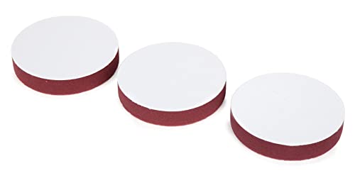WEN AA1601 6-Inch Coarse-Grit Diamond-Cut Foam Polishing Pads for Heavy Cutting, Three Pack