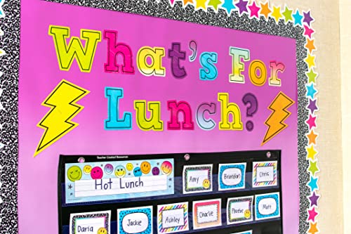 Teacher Created Resources Brights 4Ever Lightning Bolts Accents