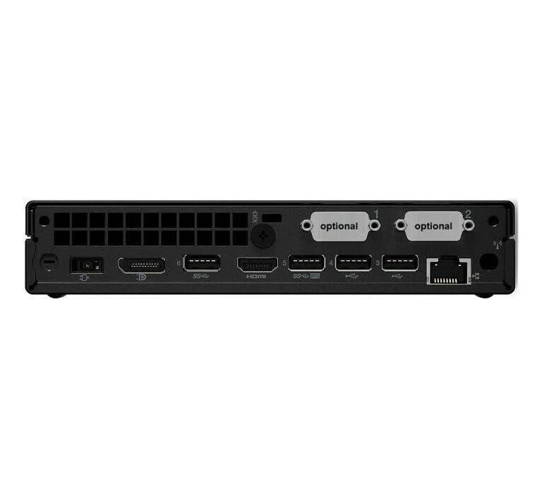 Lenovo ThinkCentre M75q Gen 2 11JJ007KUS Desktop Computer - AMD Ryzen 7 PRO 4750GE Octa-core (8 Core) 3.10 GHz - 16 GB RAM SDRAM - 512 GB PCI Express SSD - Tiny - Raven Black - Windows 10 Pro 64-bit -