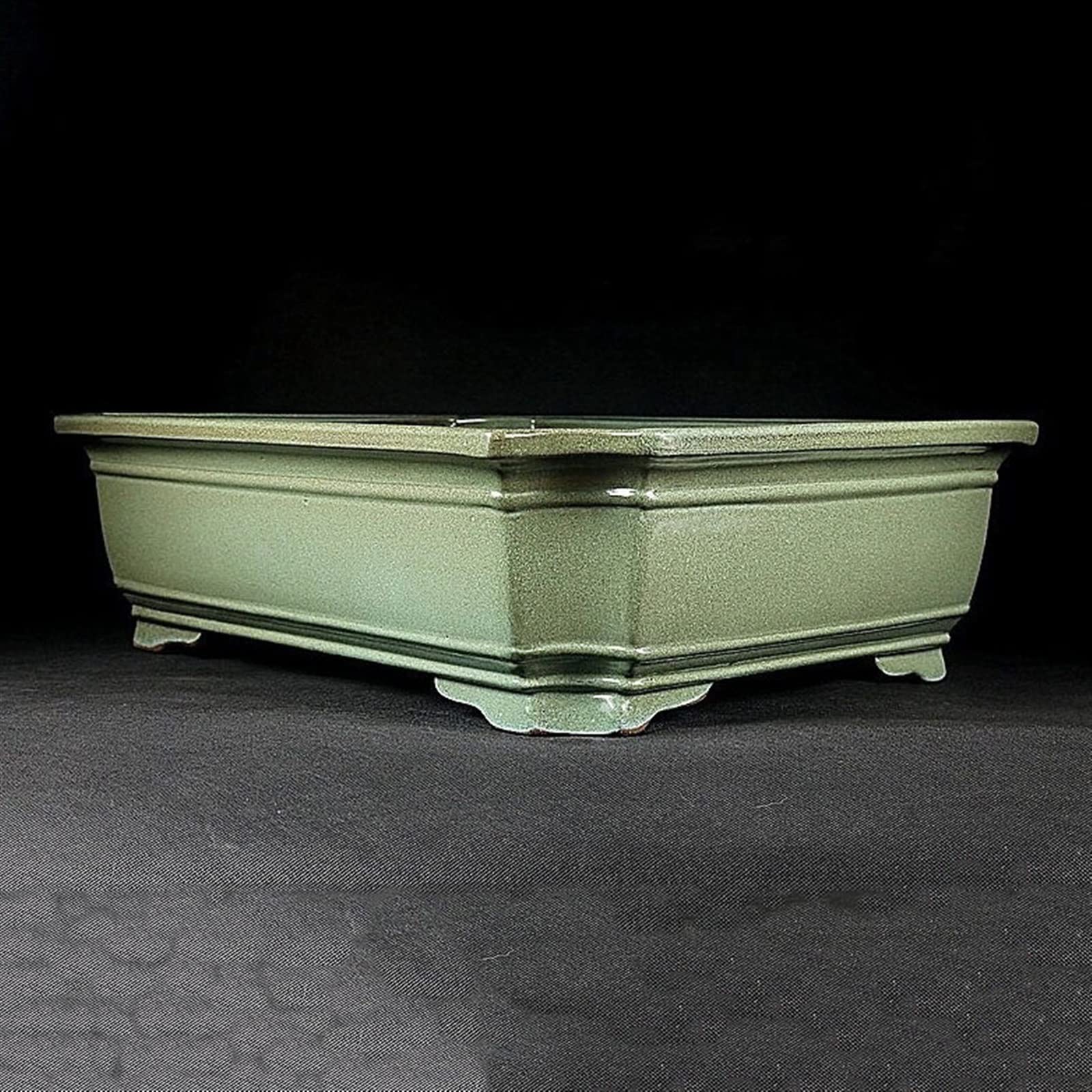 Planters Rectangular Extra-Large Bonsai Flower Pot Indoor and Outdoor Courtyard Balcony Floor-to-Ceiling Plant Pot (Bottom Punch) Flower Pot