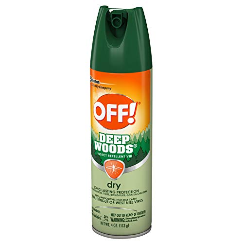 Off! Deep Woods Dry Insect Repellent VIII 4 oz (3 Pack)