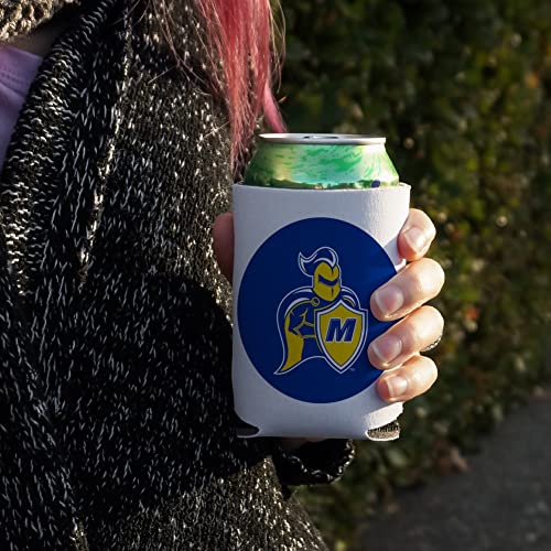 Madonna University Primary Logo Can Cooler - Drink Sleeve Hugger Collapsible Insulator - Beverage Insulated Holder