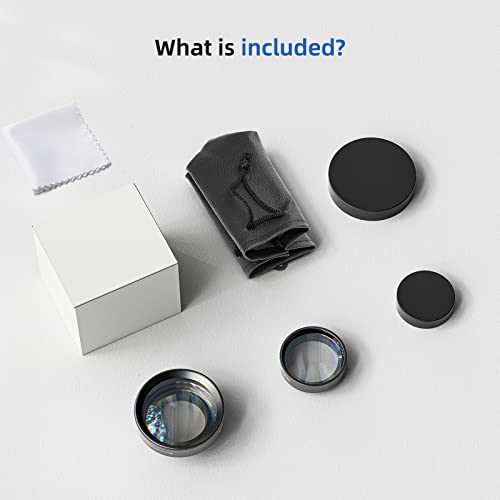 TOMLOV Digital Microscope Wide Angle Lens WL02,34MM Wide Angle 0.45x Converter Lens w/Macro Portion Pro Digital Precision Lens for Tomlov LCD Digital Microscope DM401 DM401 Pro DM402 Pro DM10 Camera