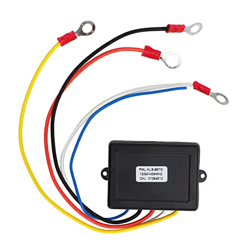 Winch Wireless Remote,KIMISS 12V 24V Wireless Winch Remote Control Switch Receiver Kit Universal for Truck ATV SUV