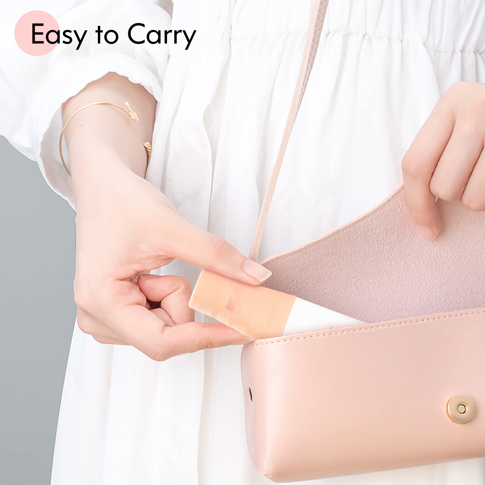 RHCOM 10Pack Reusable Accessory Elastic Silicone Sleeves for Standard and travel Sized Toiletries,Travel Bag and Carry-on Luggage. (Colour)