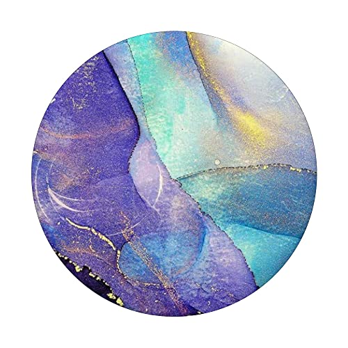 Purple Illustration Pattern Phone Popper PopSockets Swappable PopGrip