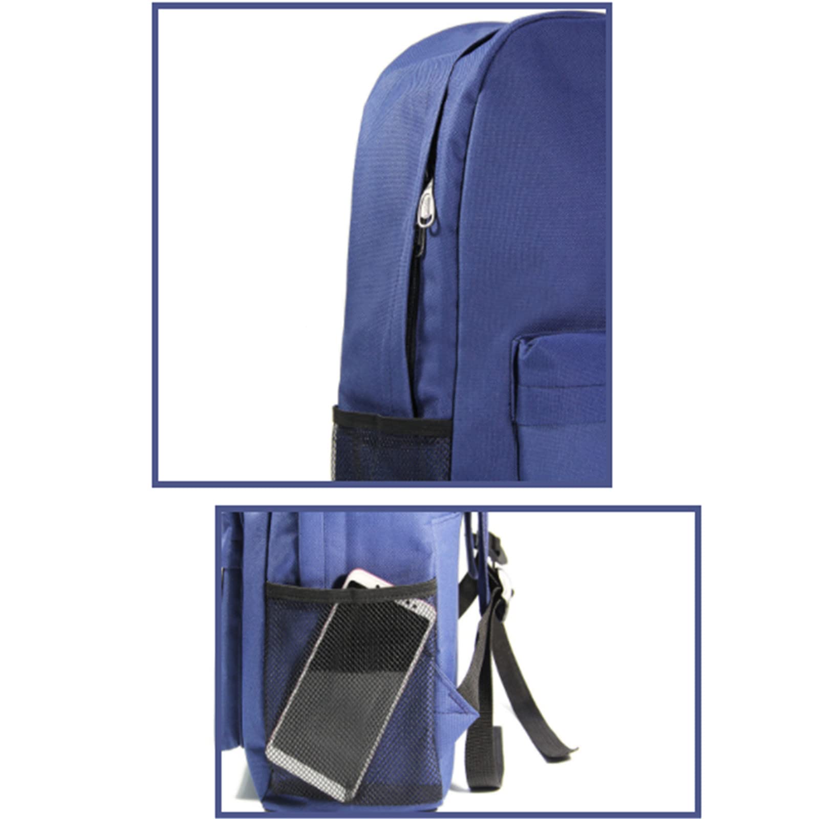 Teens Soccer Star Cristiano Ronaldo Bookbag Student Wear Resistant Canvas Knapsack Waterproof Travel Rucksack