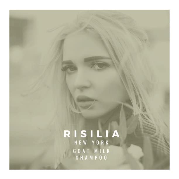 RISILIA Moisturizing Shampoo with Goat Milk - Hydrating Shampoo, Rich in Lactic Acid, Cruelty-Free, 8oz