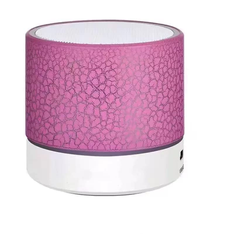 Small Crack Mini Portable Bluetooth Plug-in Card Speaker Wireless Stereo subwoofer (Green)