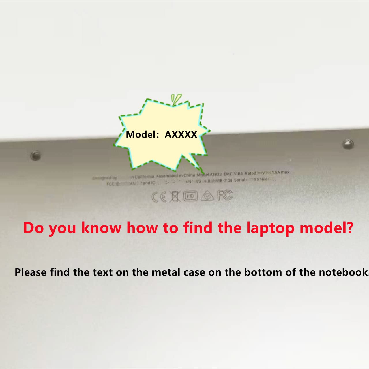 Replacement Left Arrow Keycap Key Scissor Clip Hinge Compatible with MacBook Pro/Air Model A2141 A2251 A2289 A2179 A2337 A2338 A2442 A2485 M1 Pro/Max 2019-2022 Keyboard to Replace Left Arrow Key Cap