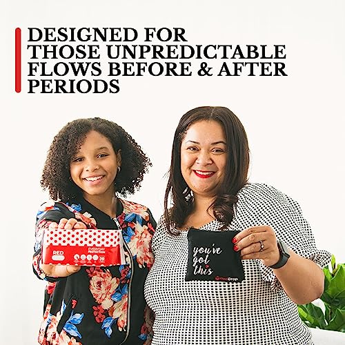 RedDrop Tween Everyday Pads - Reliable Backup for in-Between Days - Ideal for Girls Experiencing Discharge or Unexpected Bleeding