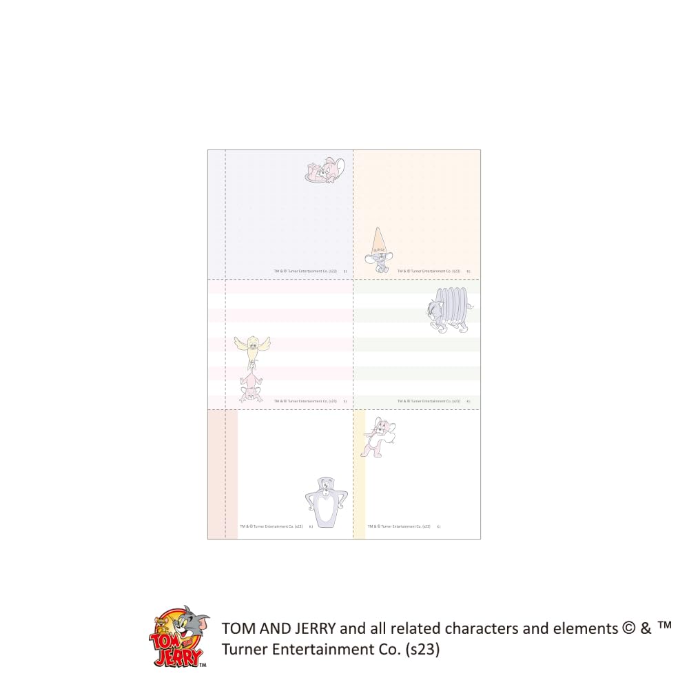 Kamio Japan Tom & Jerry 302810 2024 B6 Monthly Life IS SWEET 302810 (Begins October 2023)