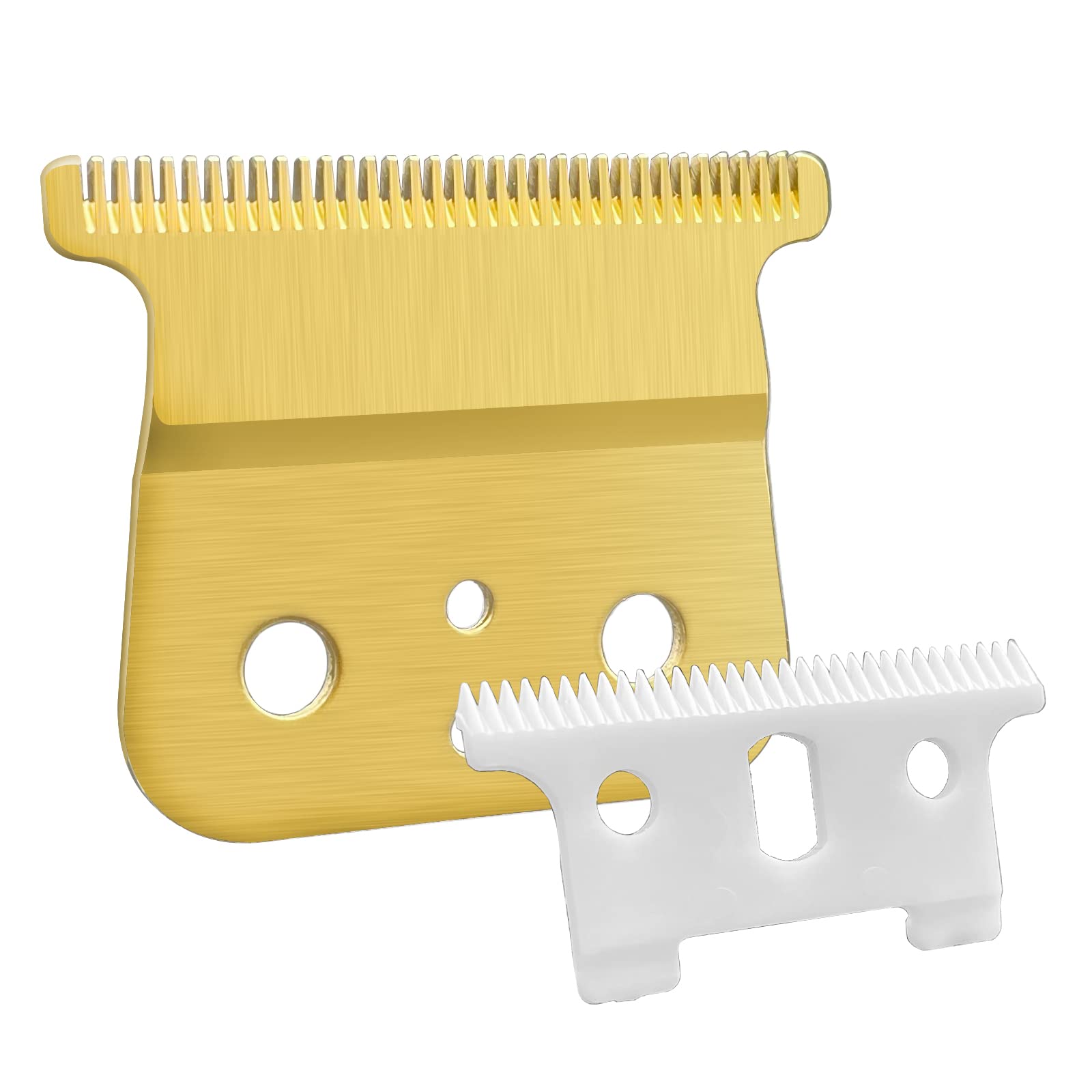 Replacement T-Blade Hair Trimmer Replacement T Beard Trimmer Replacement T Blade Hair Clipper (Gold)