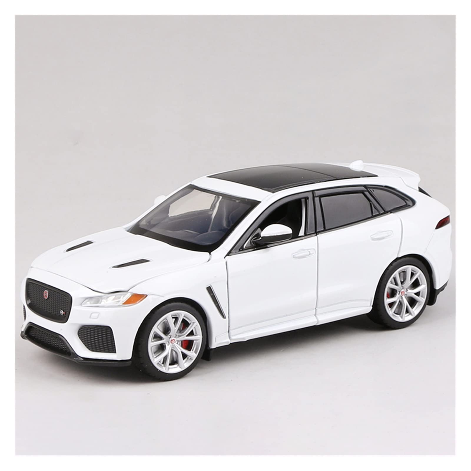 MONEYN Car Models for Jaguar F-PACE SUV 1/32 Alloy Car Model Toy Car Gift Collection Commemorative Ornament (Color : White)