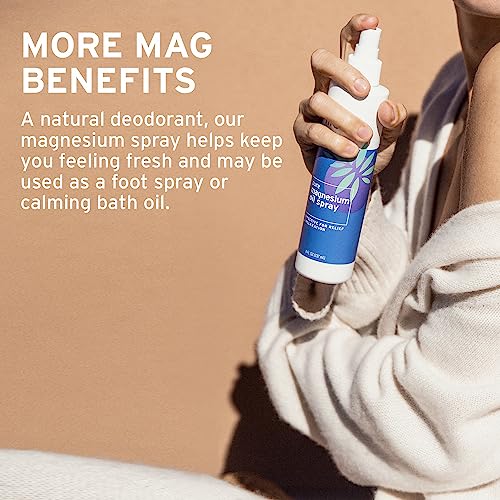 Life-Flo Pure Magnesium Oil | 100% Pure Magnesium Chloride Spray from Ancient Zechstein Seabed | For Relaxing & Rejuvenating Muscles & Joints | 8 oz