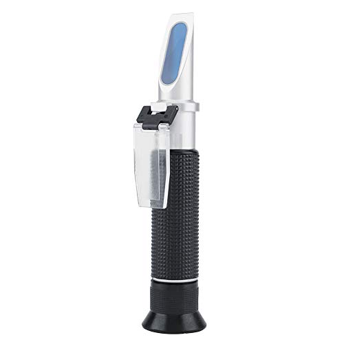 Refractometer,3 in 1 Brix Refractometer Salinometer, Portable Food Sugar Salinity Gravity Meter Tester for Measuring Sugar Content in Fruit, Honey, Maple Syrup and Other Sugary Drink, Refractomet