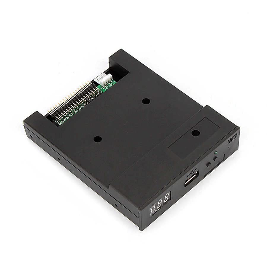 QDLZLG 1.44MB Capacity Floppy Disk Drive USB Emulator Simulation with CD Driver for Musical Electronic Keyboad