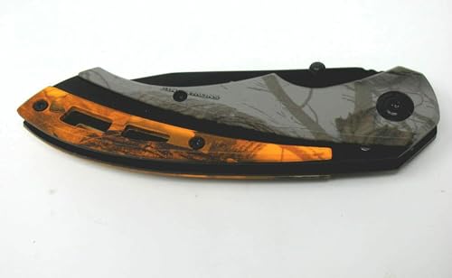 Outdoor Merchants Schrade Knives Old Timer Camo Linerlock Folding Knife SCPROM-16-11CP