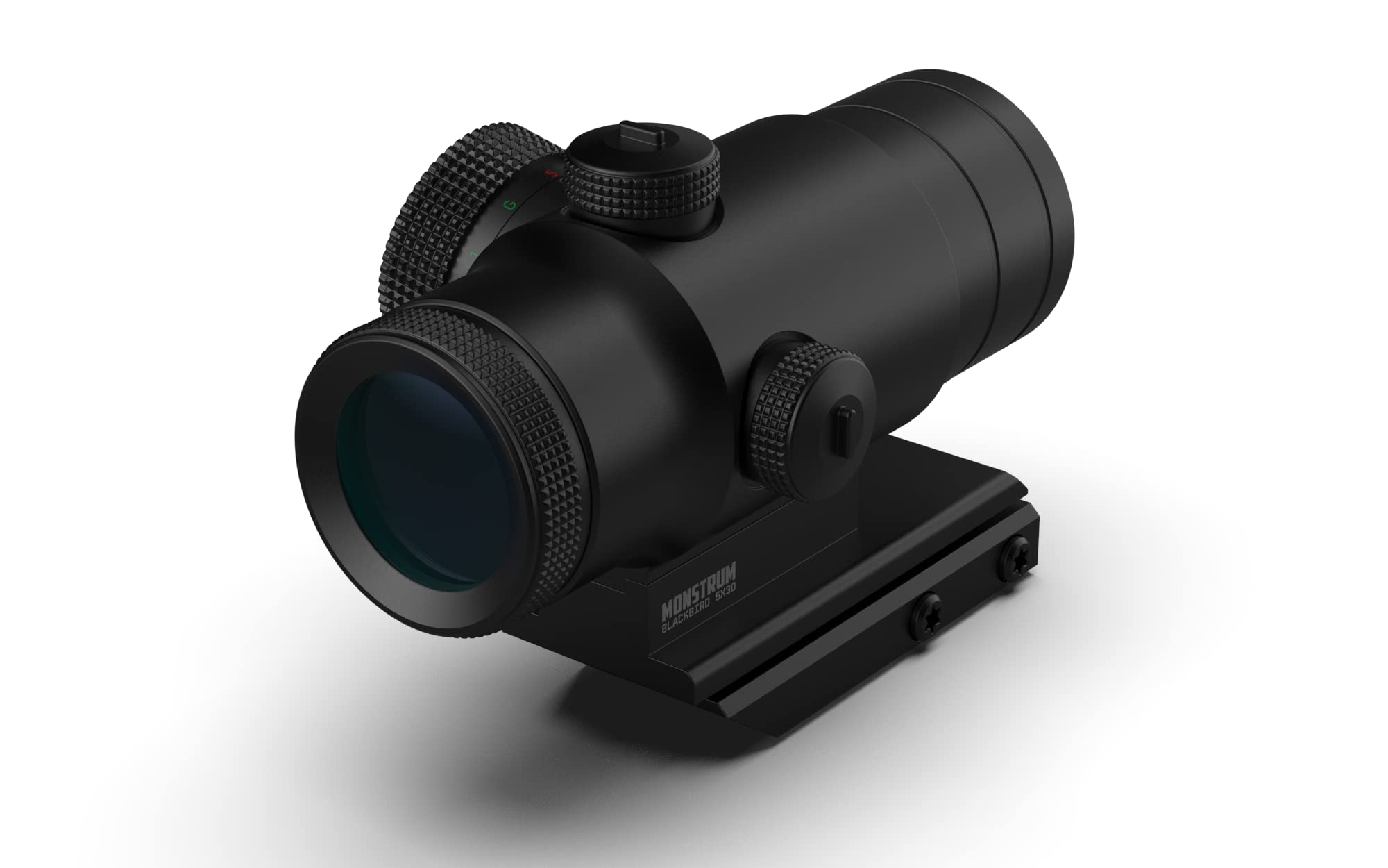 Monstrum Blackbird 5X Prism Scope | Black