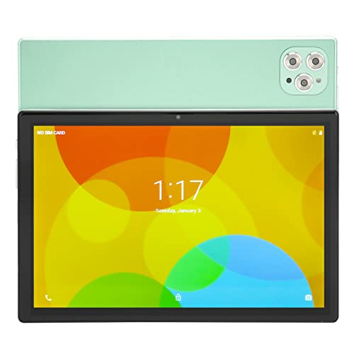 Naroote 10.1in Tablet, Gaming Tablet Octa Core for Long Commutes (US Plug)