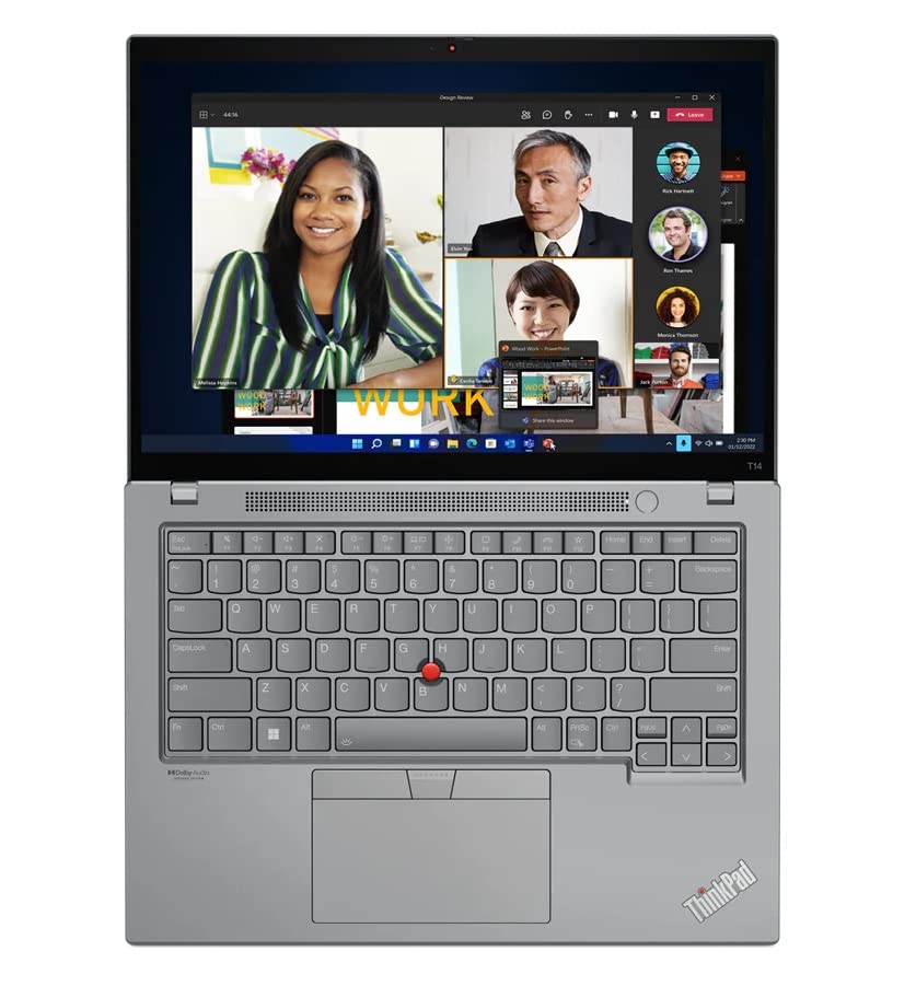 Lenovo Gen 3 ThinkPad T14 Laptop with Ryzen 5 PRO 6650U Processor, 14" WUXGA 300nits Anti-Glare Non-Touch Display, 16GB RAM, 512GB SSD, Wi-Fi 6E, Backlit Keyboard, and Windows 11 Pro (Storm Gray)